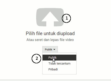 Cara Upload/Unggah File ke YouTube – BPTSI Unisa Yogyakarta