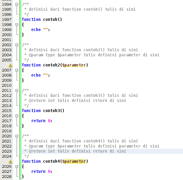 Membuat Dokumentasi Kelas PHP dengan Netbeans + ApiGen/PhpDocumentor – BPTSI Unisa Yogyakarta