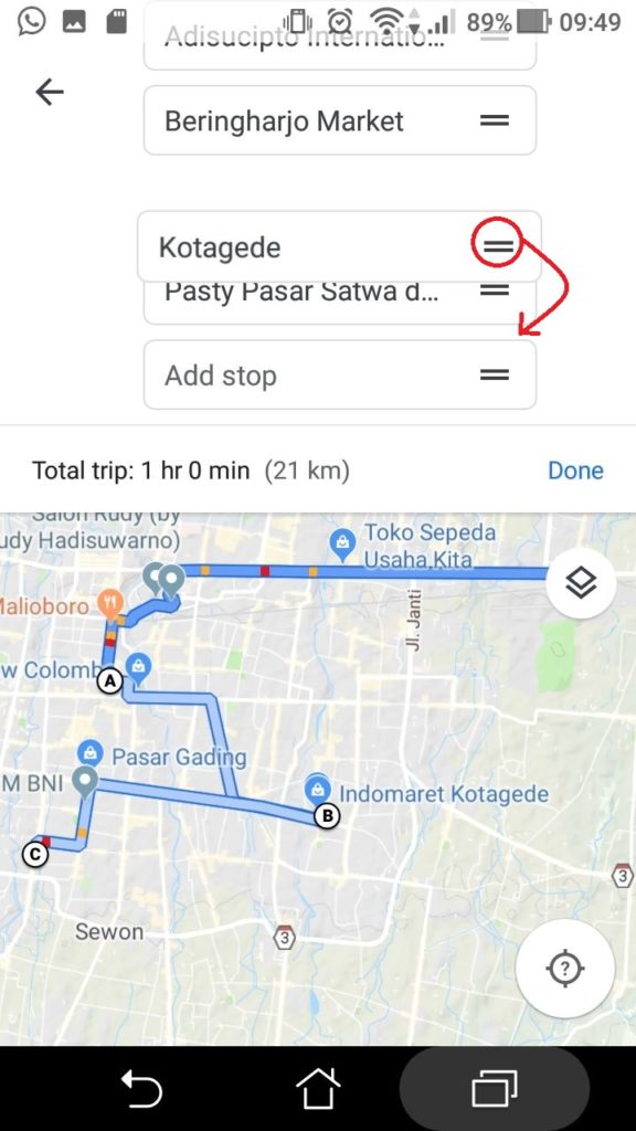 Rencanakan Perjalanan Dengan Google Maps – BPTSI Unisa Yogyakarta