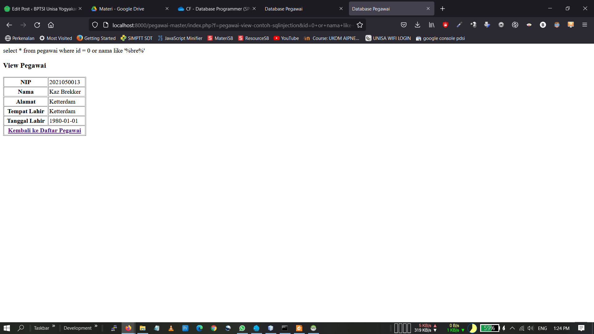 Pelatihan dan Sertifikasi Kompetensi Teknis Profesi Basis Data ...