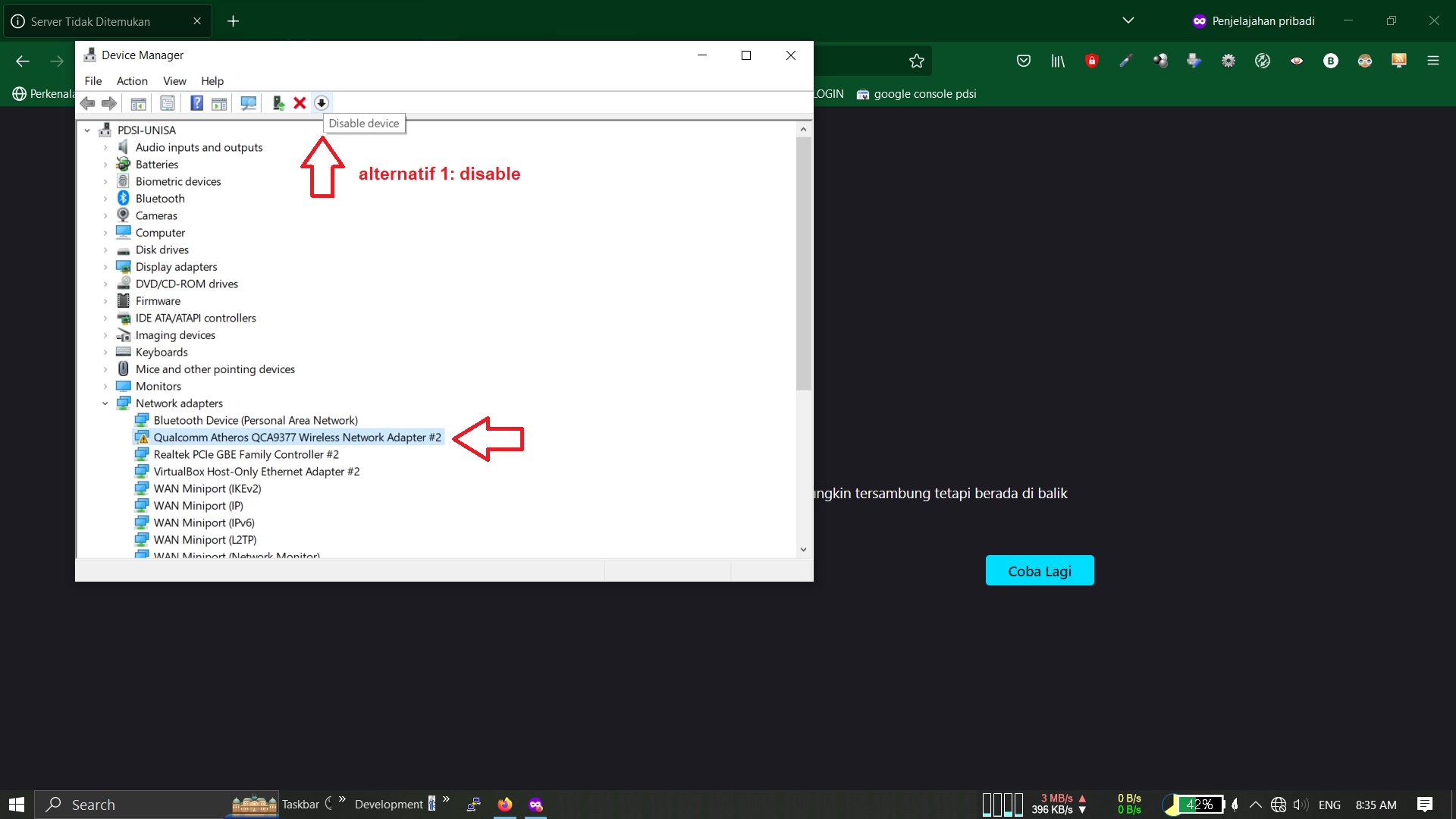 WiFi (Perangkat / Device) Tiba-Tiba Tidak Berfungsi Pada Windows ...